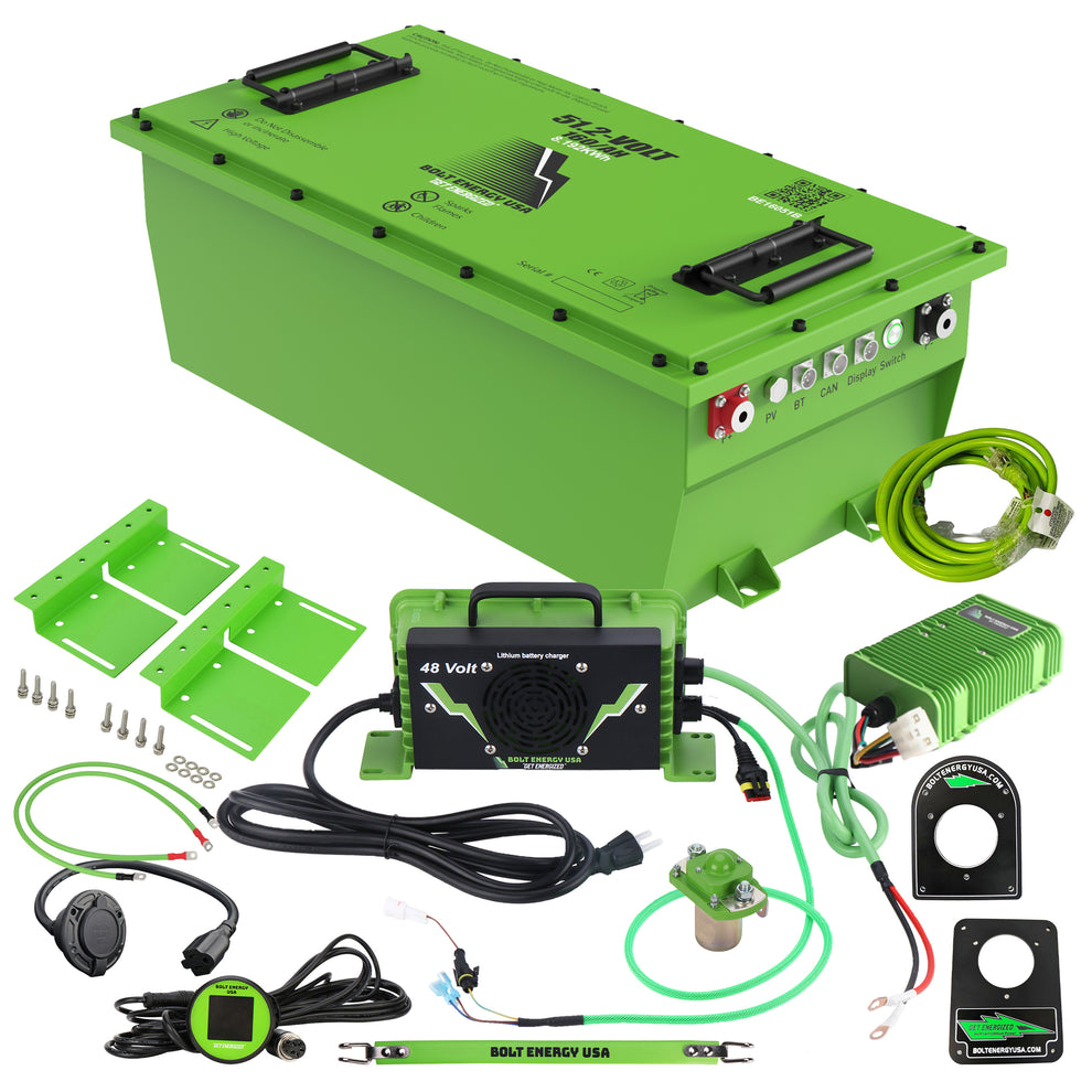 Bolt Energy Advanced EV1 17-23 51V 160AH Professional Battery Kit ...